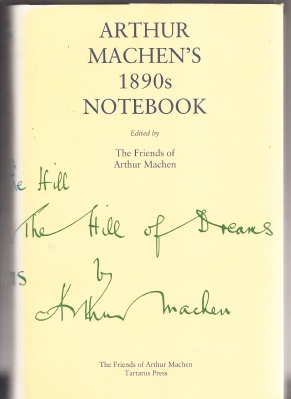 Arthur Machen's 1890s Notebook.